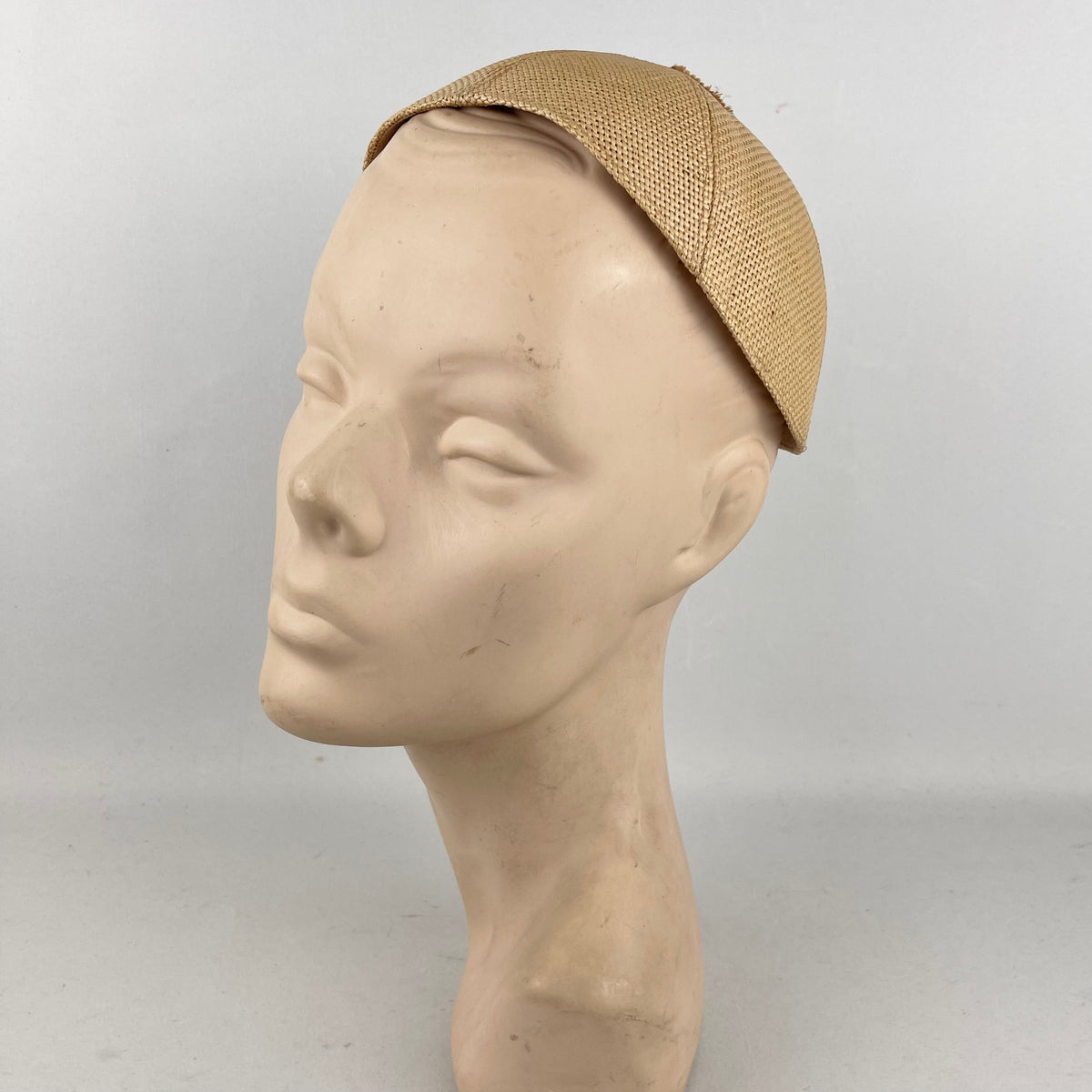 Original 1940's Straw Juliet Cap - Charming Summer Hat – 1940s Style ...
