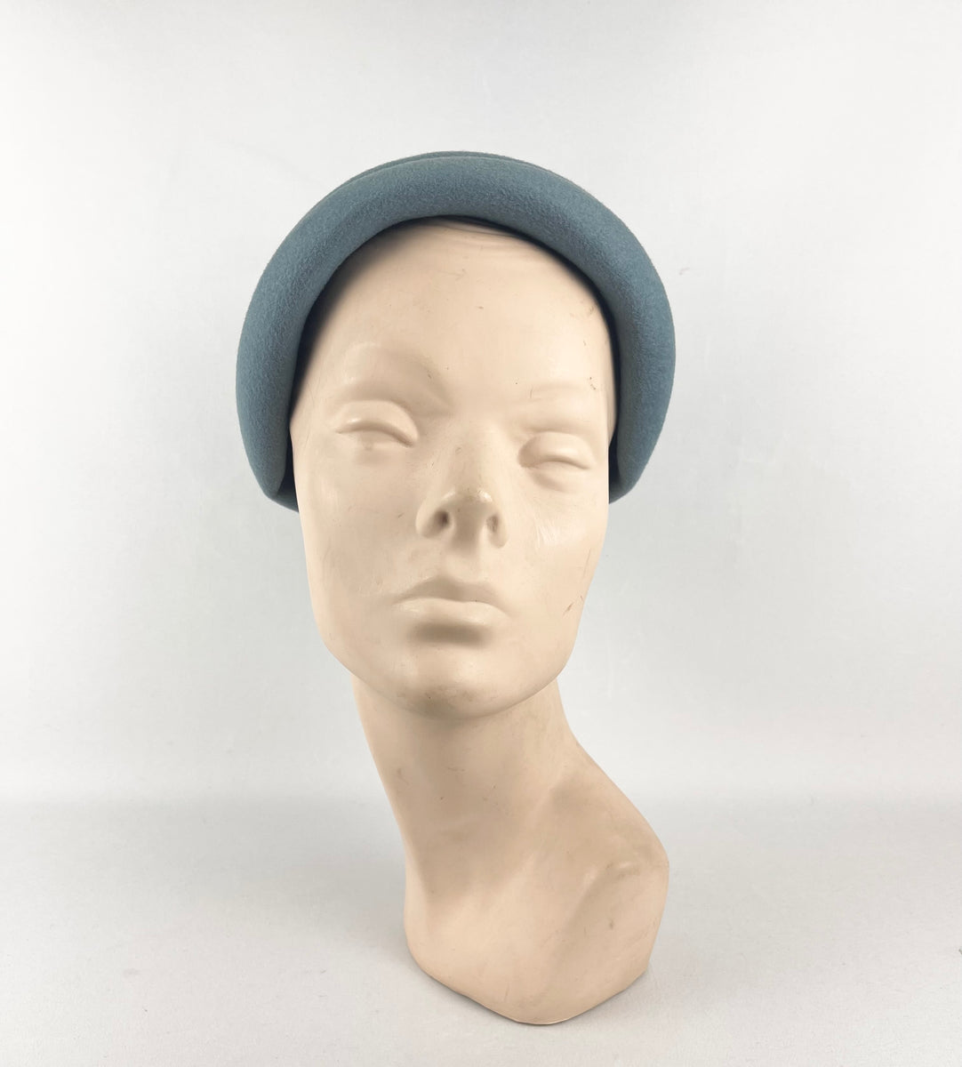 Original 1950s Duck Egg Blue Felt Hat by Jacoll - Such a Classic Shape ...